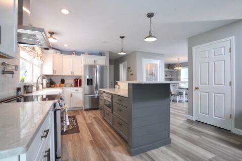 Custom Built Kitchens in West Michigan - Straight Line Design