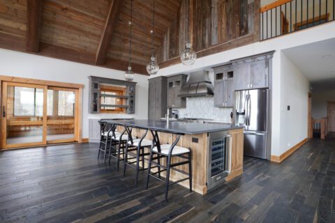 Custom Built Kitchens in West Michigan - Straight Line Design