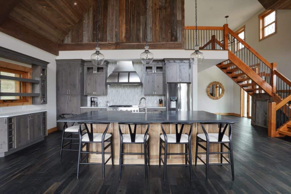 Custom Built Kitchens in West Michigan - Straight Line Design