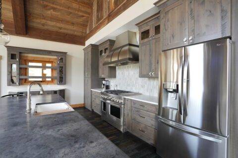 Custom Built Kitchens in West Michigan - Straight Line Design