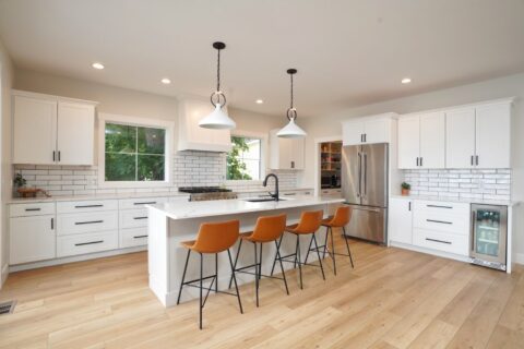 Custom Built Kitchens in West Michigan - Straight Line Design